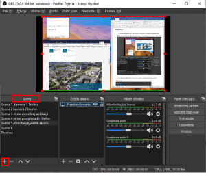 OBS Studio – funkcje – Instrukcje