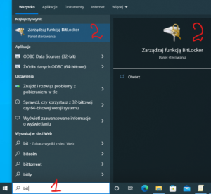 Instrukcja uruchomienia szyfrowania dysków twardych przy pomocy ...